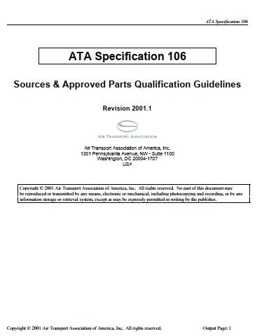 ATA Spec 300-2020 Specification for Packaging of Airline Supplie - $320 ...